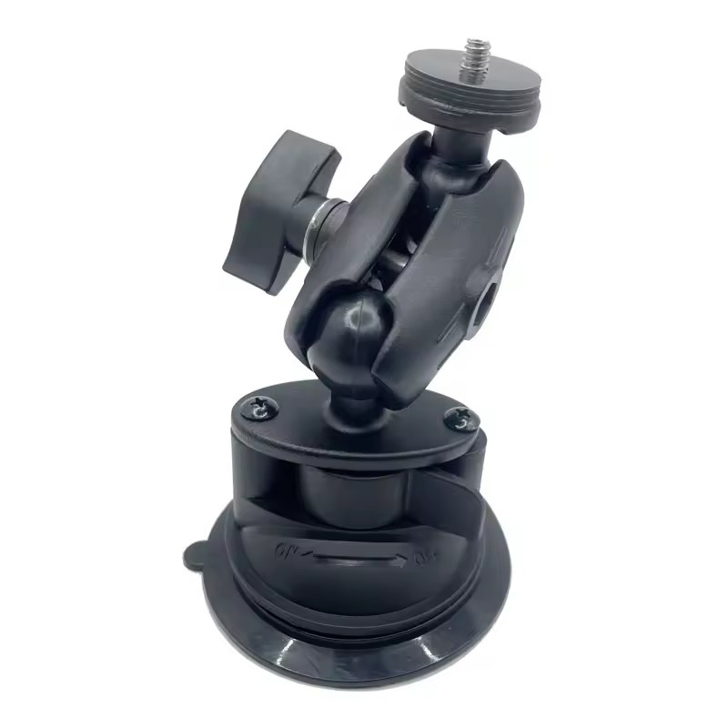 Szsmilin Aluminum 1/4 Thread Single Double Triple Suction Cup Camera Mount