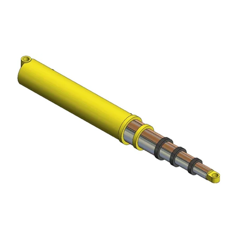 Custom Long Stroke Telescopic Hydraulic Lift Cylinder - APEX HYDRAULIC