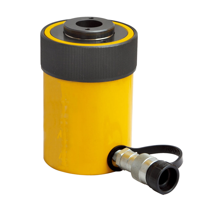 Hollow Rod 6 Tons Hydraulic Cylinder - APEX HYDRAULIC