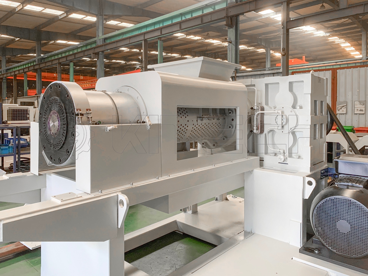 Efficient Plastic Film Recycling: Kitech Machinery Semi-Melting Type ...