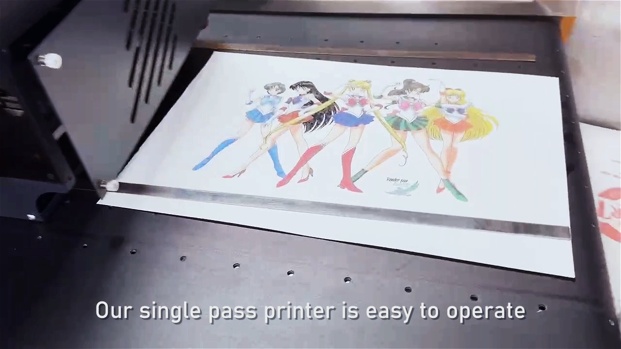 Kelier Factory Price Uv Printer Digital Printing Machine Corrugated Box ...