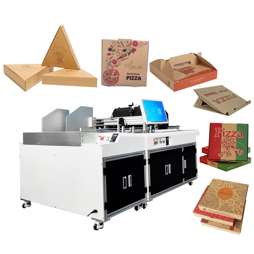 Kelier High Quality Wholesale Pizza Box Printing Machine Single Pass ...
