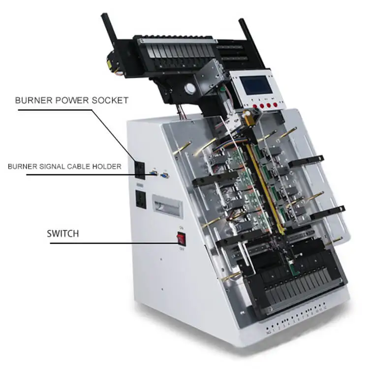 Automatic Ic Programmer/ic Writer/ic Burner Machine For Sop Ssop Dpi