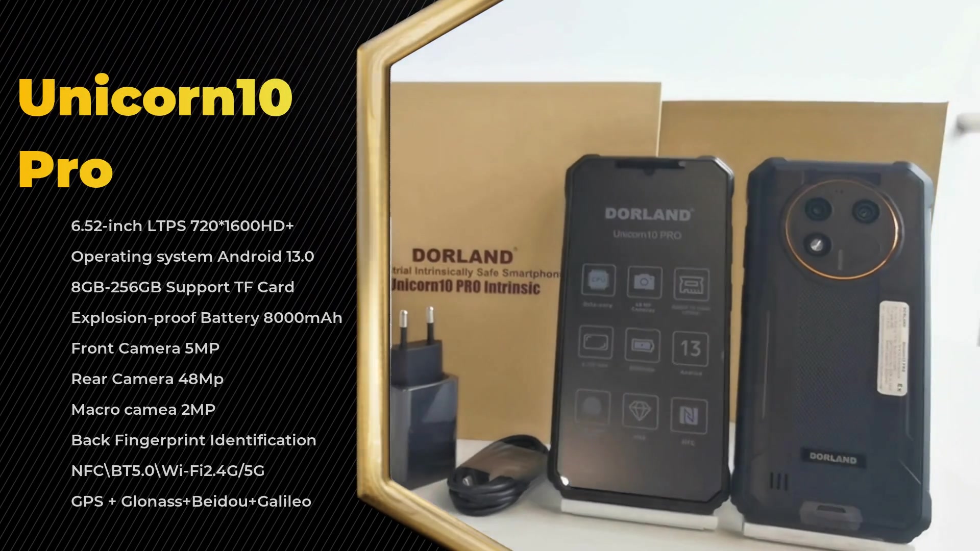 Intrinsically Safe Smartphone Unicorn 10 Pro Dorland - Dorland