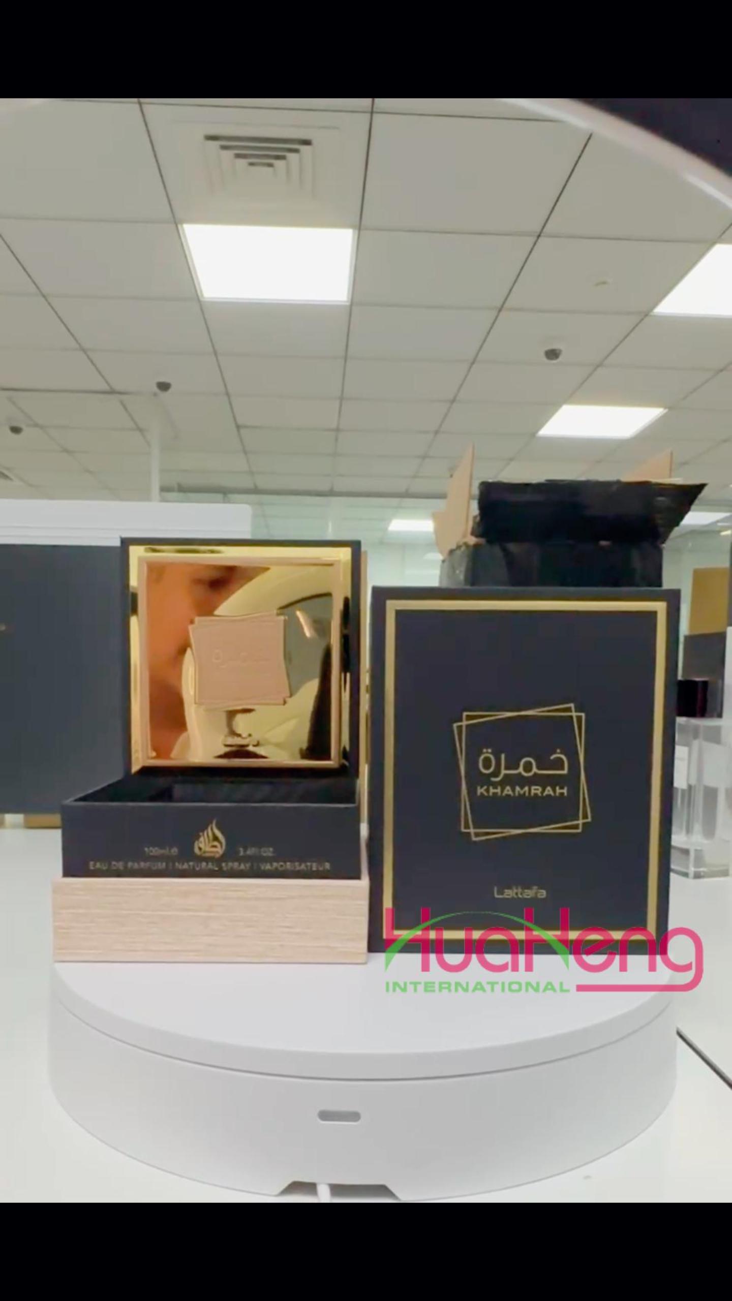 🥇 Grand Premiere: Hua Heng's Luxurious Gold Mirrored Perfume Box Video ...