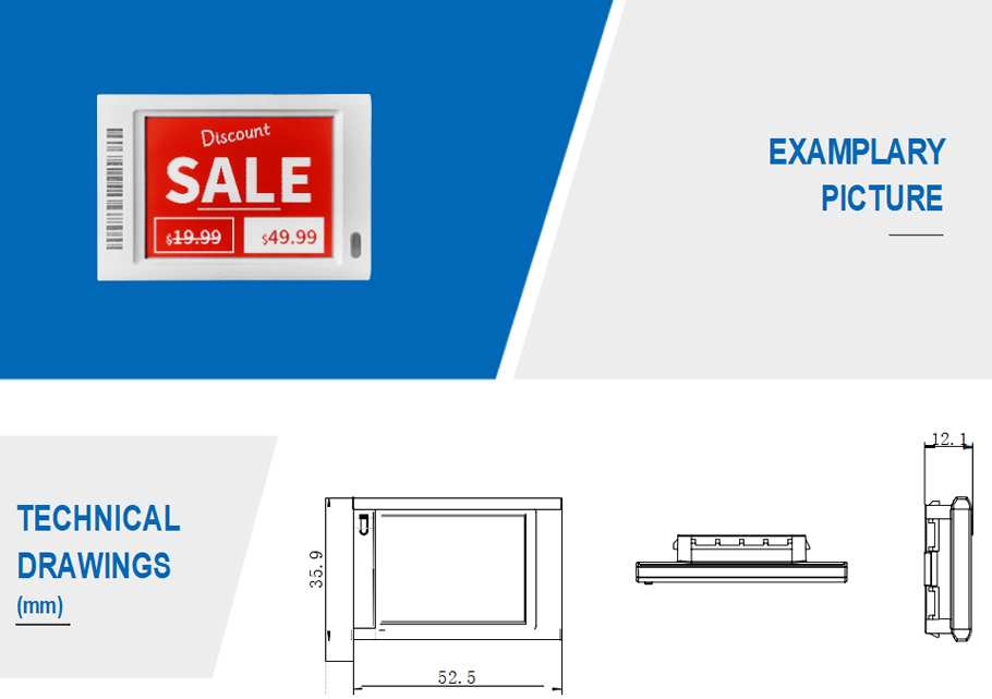 Quality Low Price Highlight 1.8 Inch ESL Tag Manufacturers,Suppliers ...