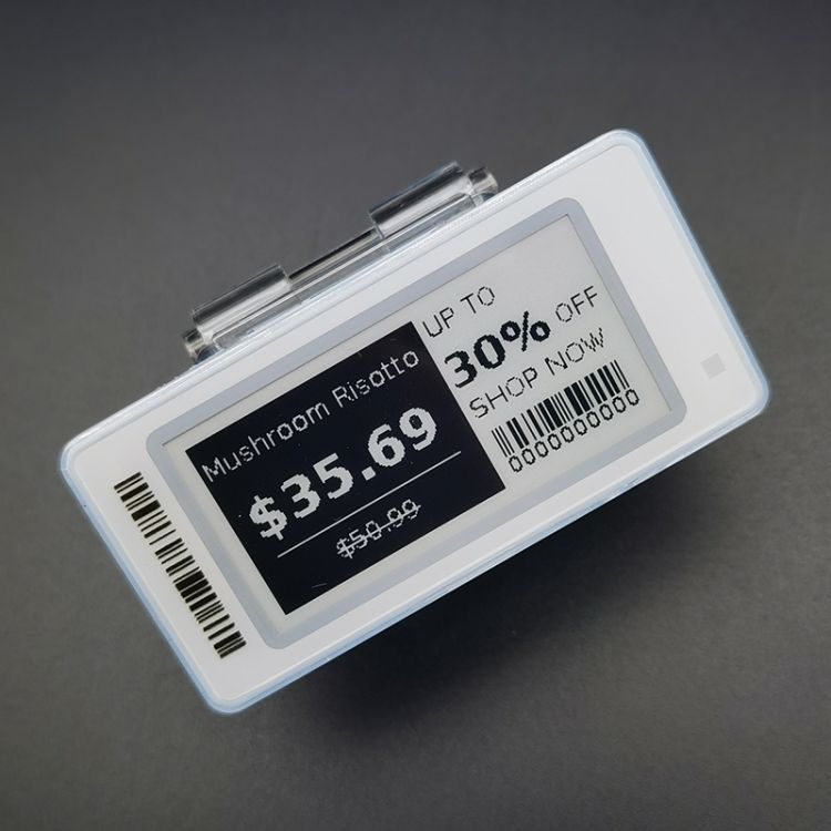 Custom Buy Highlight 2.13 Inch Electronic Price Tag for Low Temperature ...