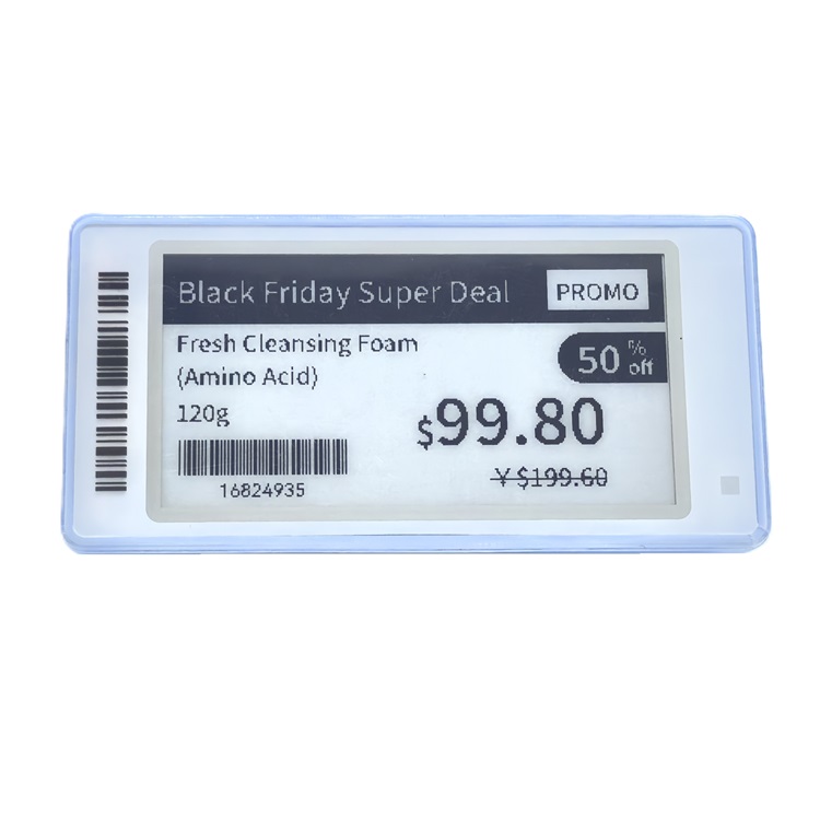 Custom Buy Highlight 2.13 Inch Electronic Price Tag for Low Temperature ...