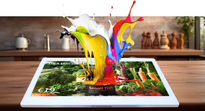 Electronic Table Cards - Highlight HTC750 for Digital and Name Card ...