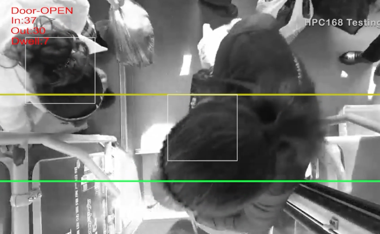 Highlight HPCM002 3D Passenger Counters with GPS/GPRS Module for Bus ...