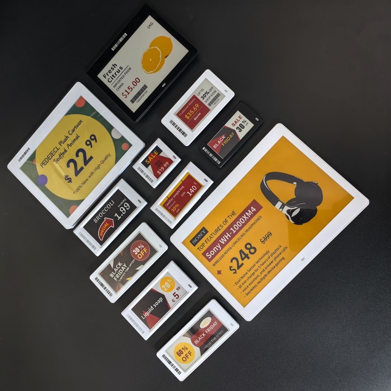 Highlight HAM266 digital shelf signage for retail supermarket - Highlight