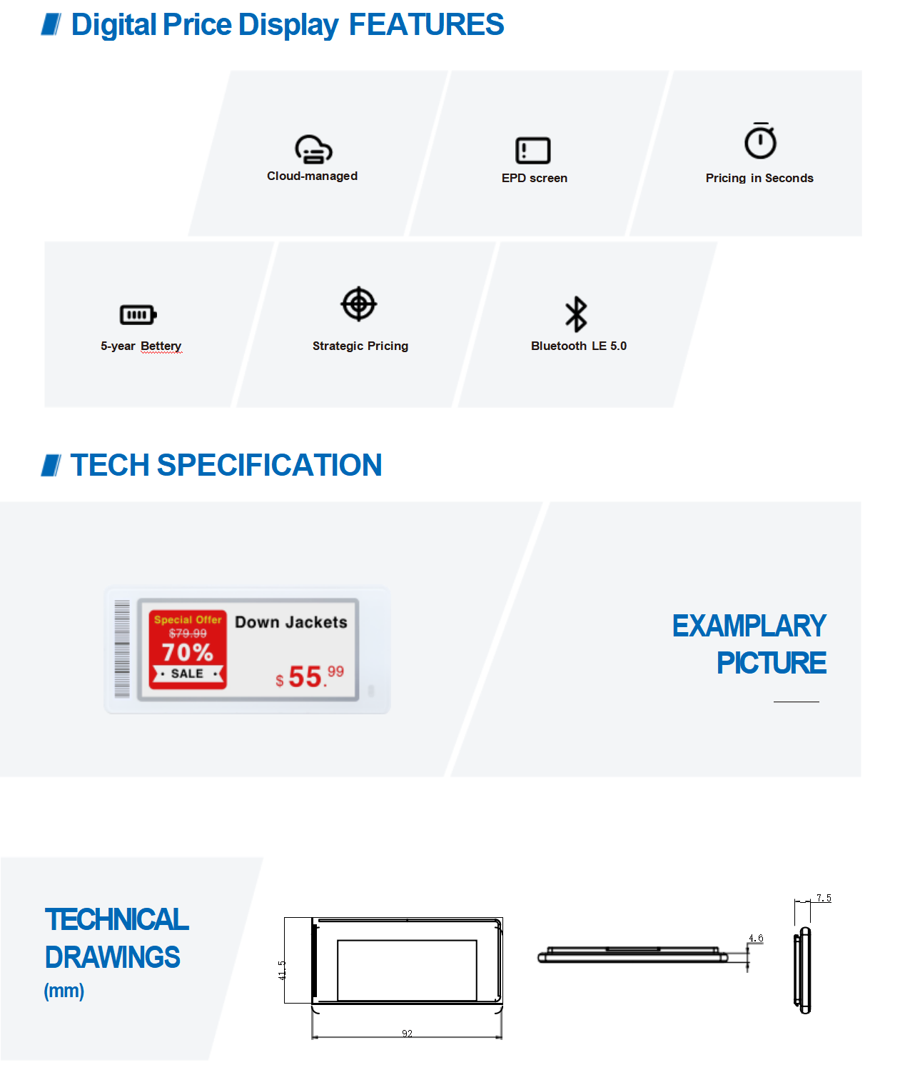 Improve in-store Pricing Visibility with Highlight HSM290 Digital Price ...