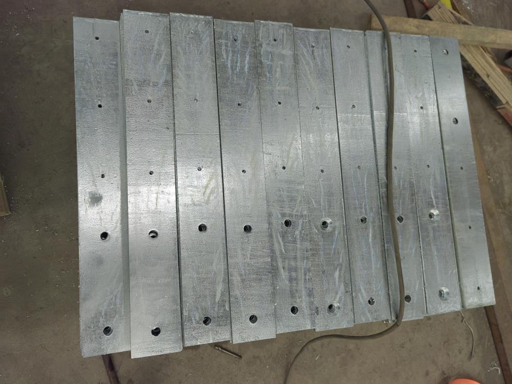 Galvanized Steel Flat Bar Retaining Wall Post | Jiahexin Steel Structure