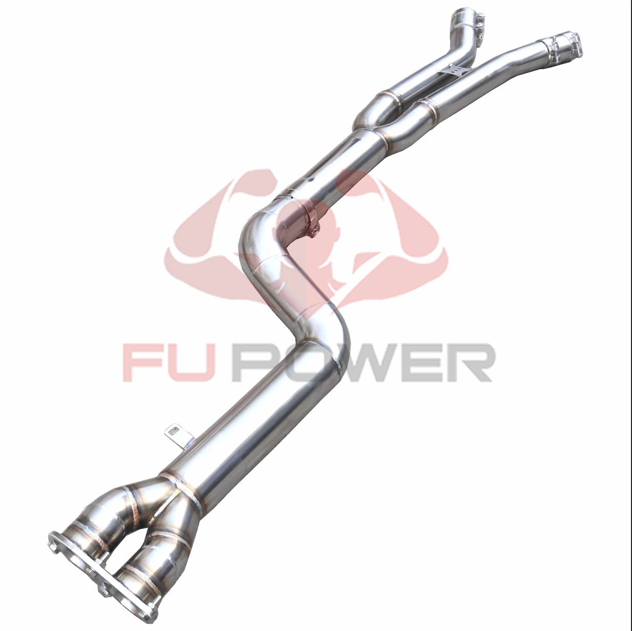 New 304 stainless steel exhaust single midpipe F97 F98 x3m x4m s58