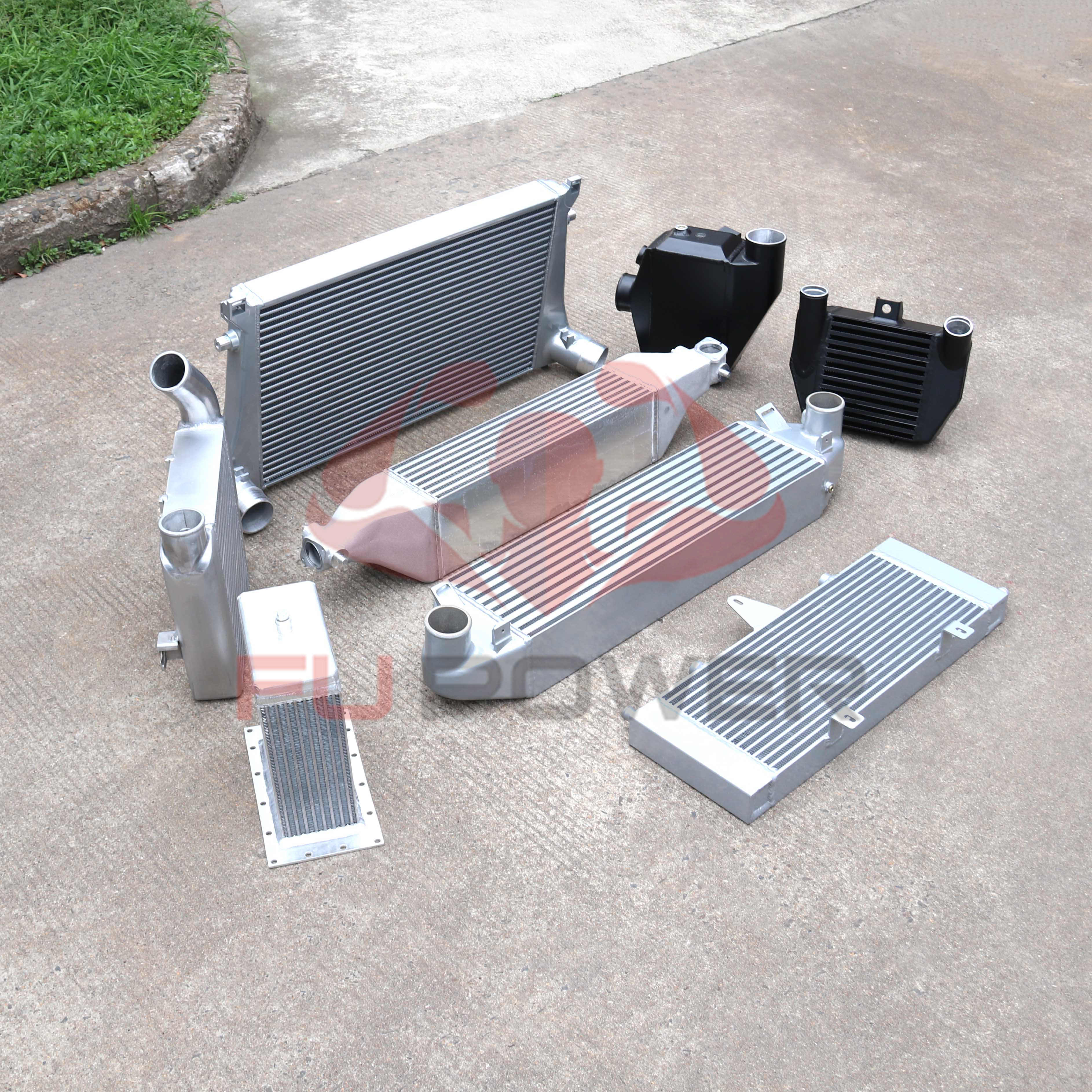 Custom intercooler FOR Nissan Patrol ZD30/A3 VW Golf MK7/KAWASAKI 250X ...