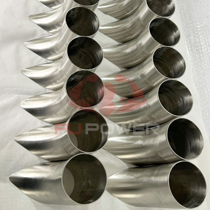 EXHAUST/DUMP TUBE TEARDROP TIP ( 1.5" 2" 2.5" 3" 4" 5" )