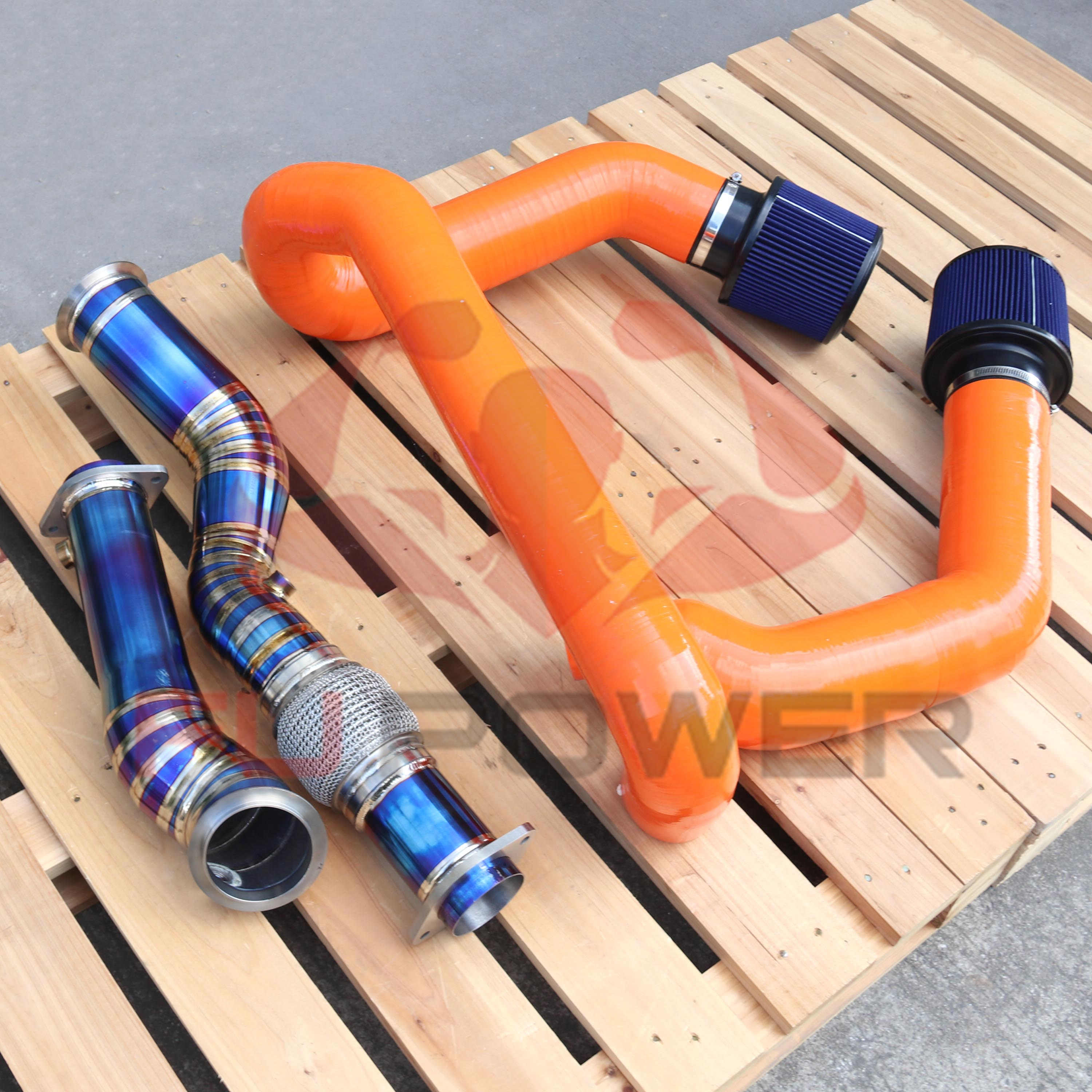 S58 G80 G82 M3 M4 2021+ TITANIUM DOWNPIPE AIR INTAKE KIT - Fupower