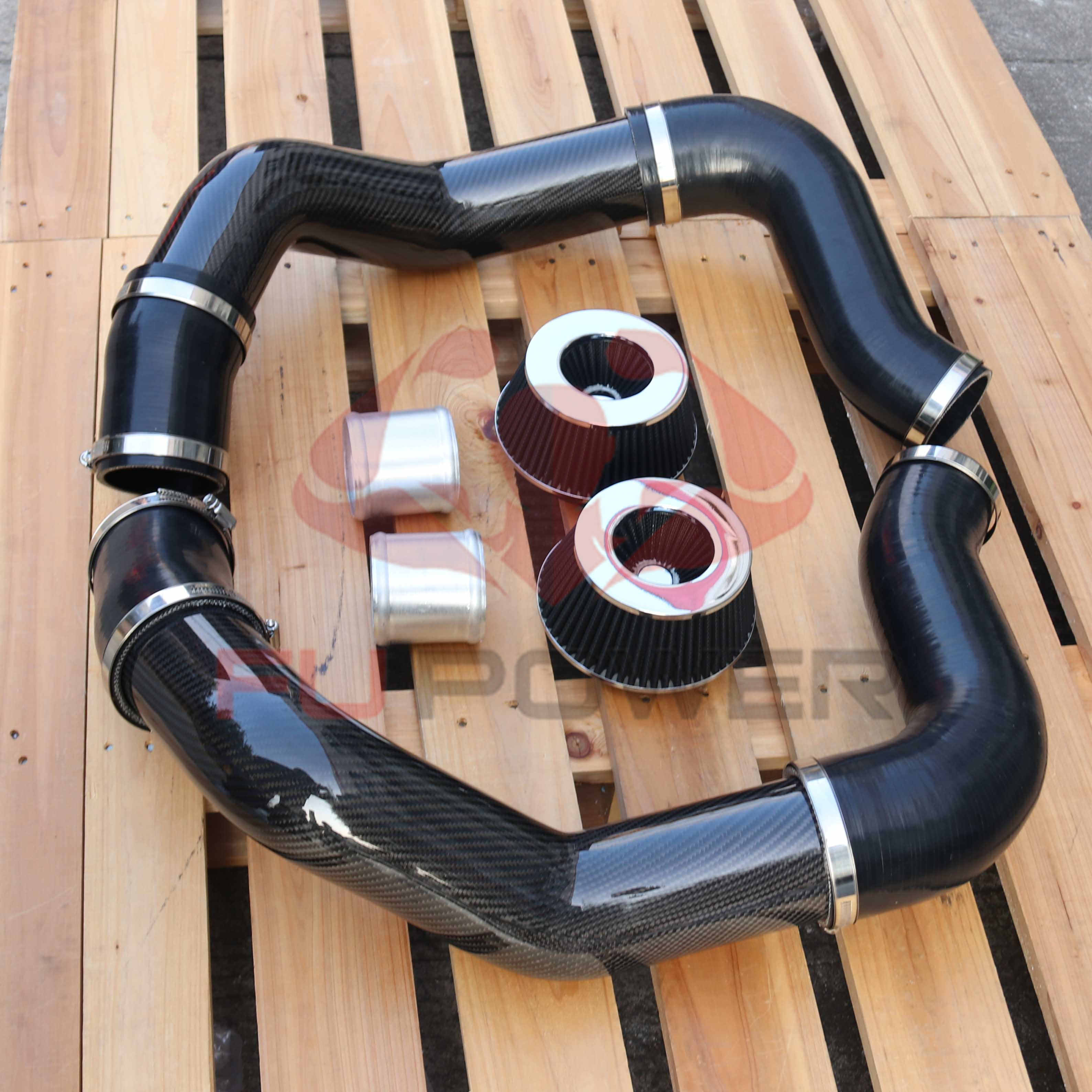 2020+ M8 M5 ( F90 F91 F92 F93 ) CARBON FIBER FRONT MOUNT AIR INTAKE KIT ...