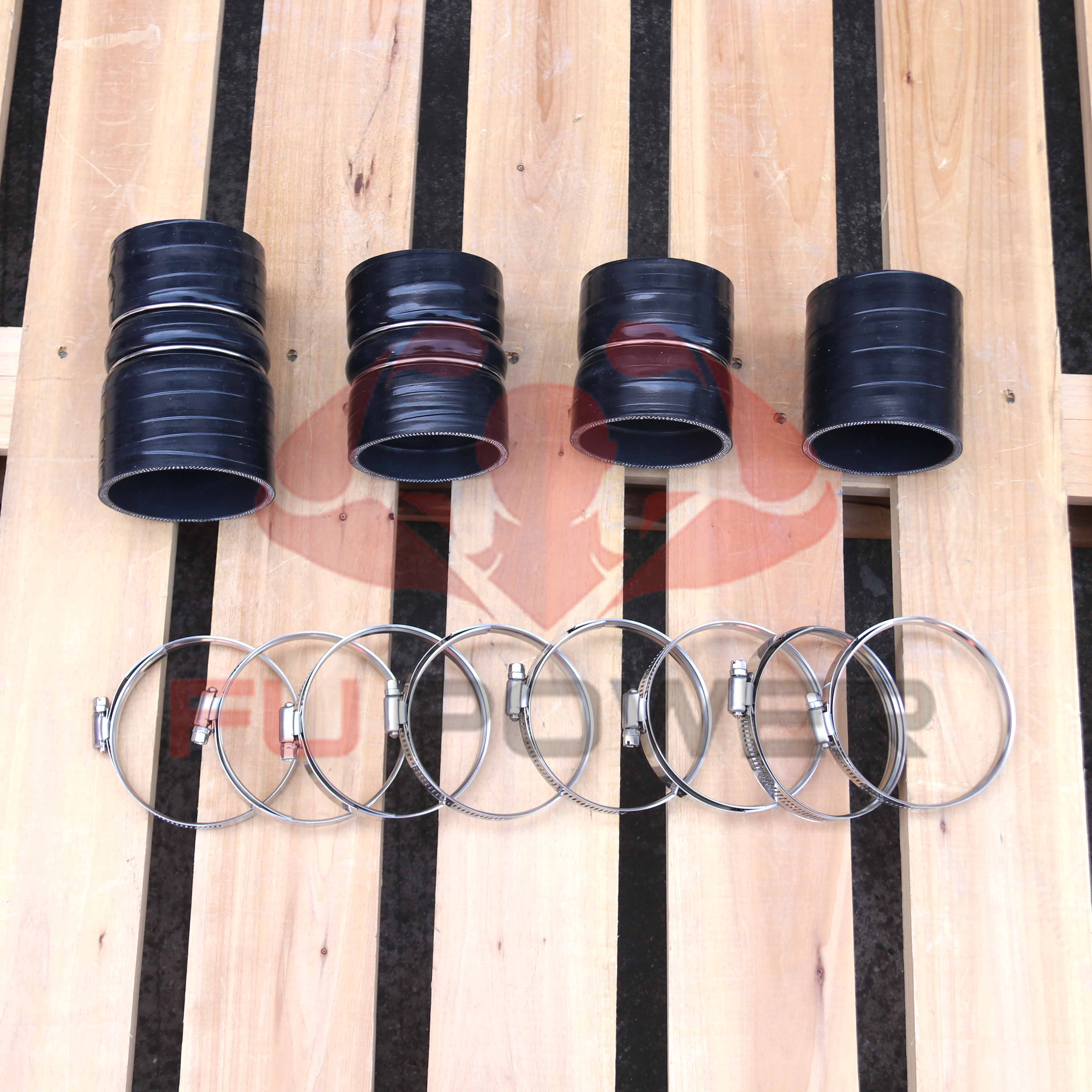 Ford 6.4L Powerstroke 5 Ply Silicone CAC Intercooler Boot Kit 2008-2010 ...