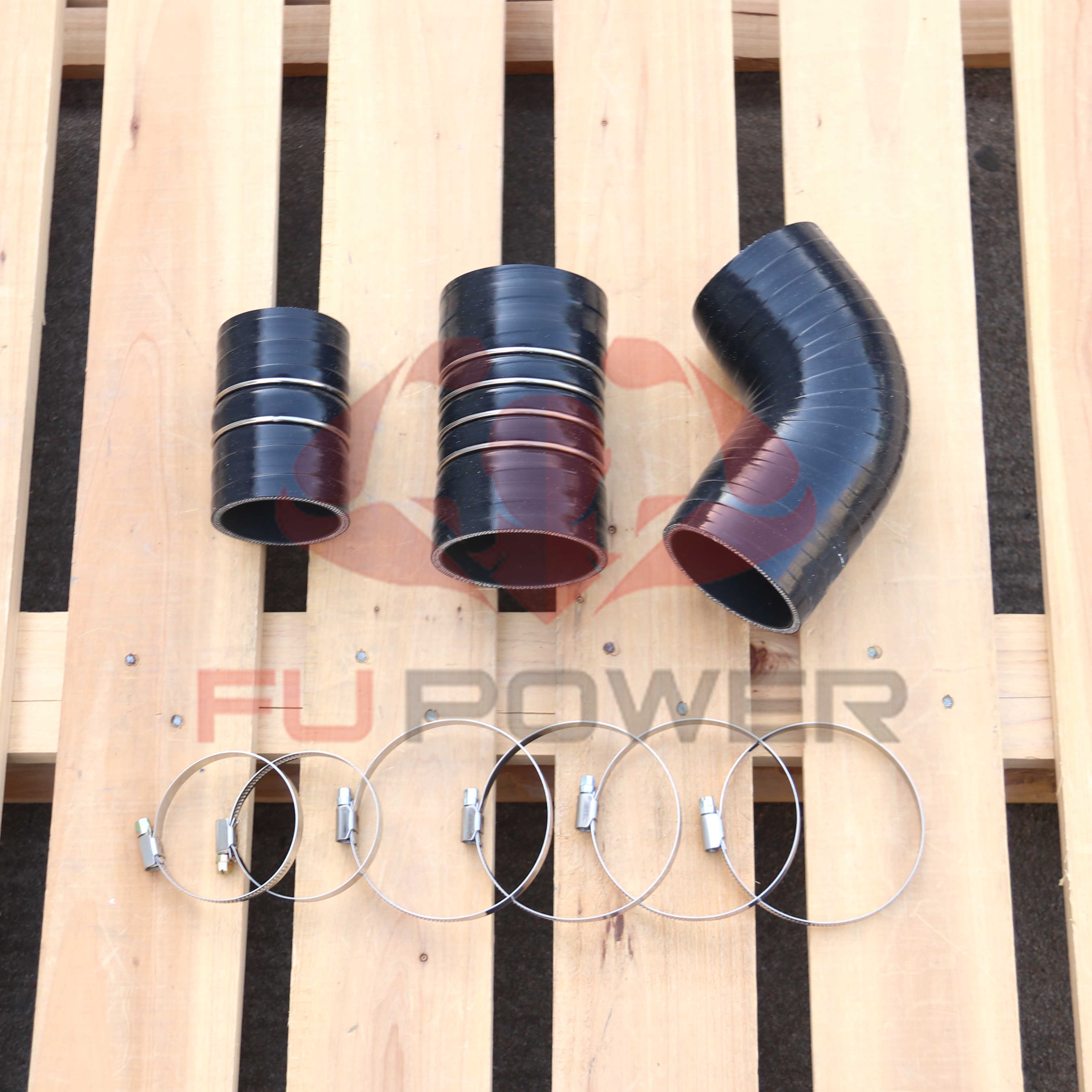 06-10 Duramax Boot Kit Hose Silicon CAC Intercooler Boot Kit | Fupower