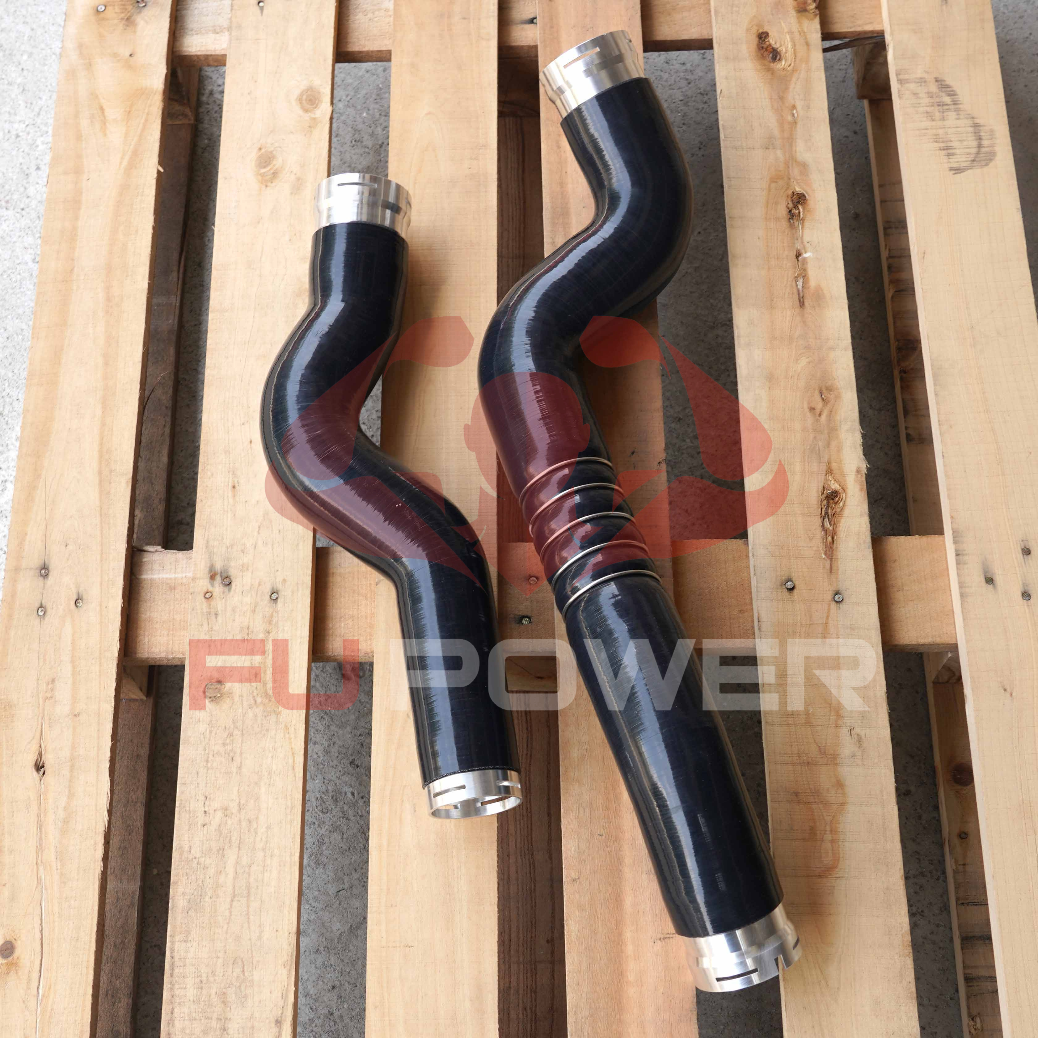 FORD RANGER RAPTOR 2.OL BI-TURBO SILICONE INTERCOOLER COLD and HOT SIDE ...