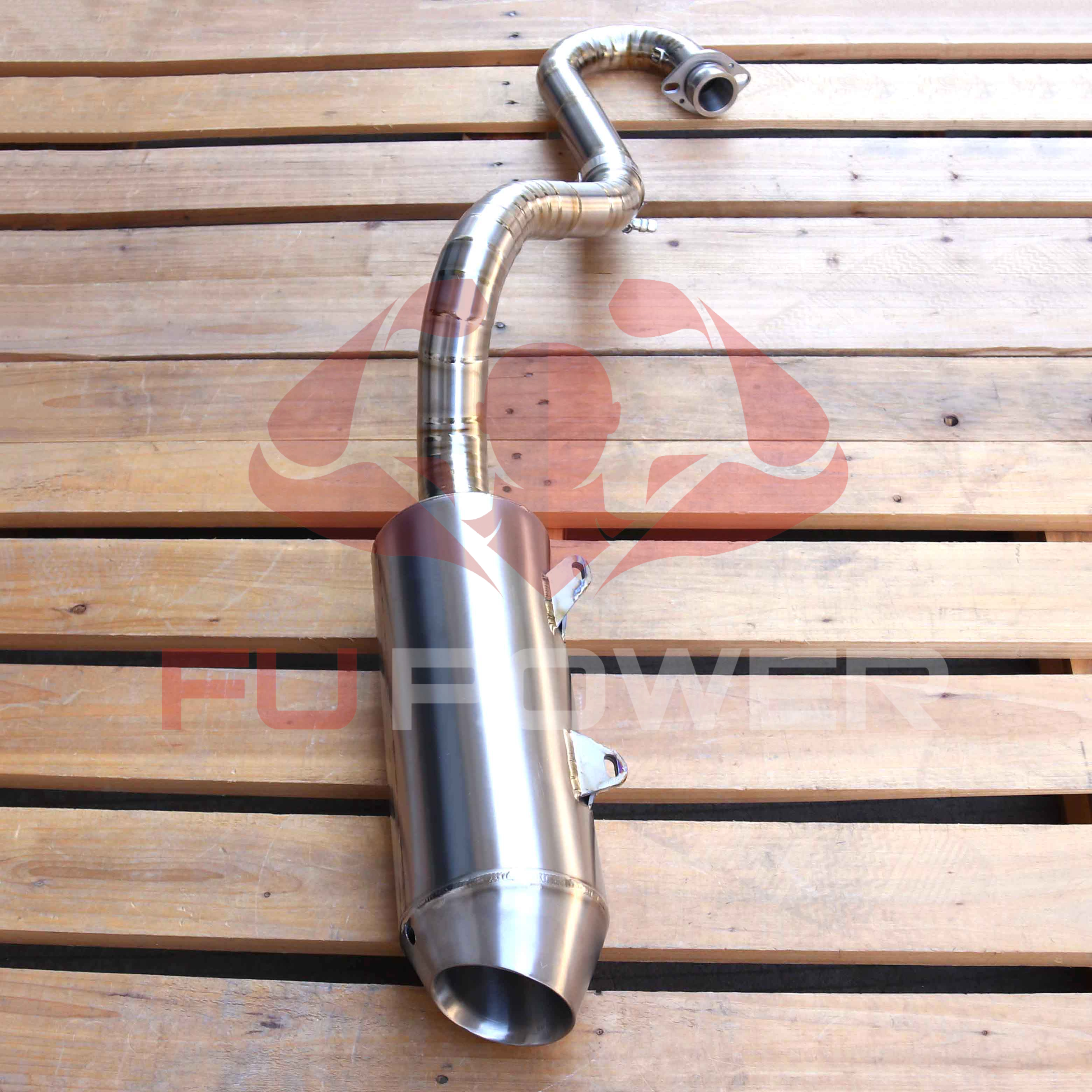 Sistema de escapamento completo de titânio Yamaha YFz 450R/450x 2009 ...