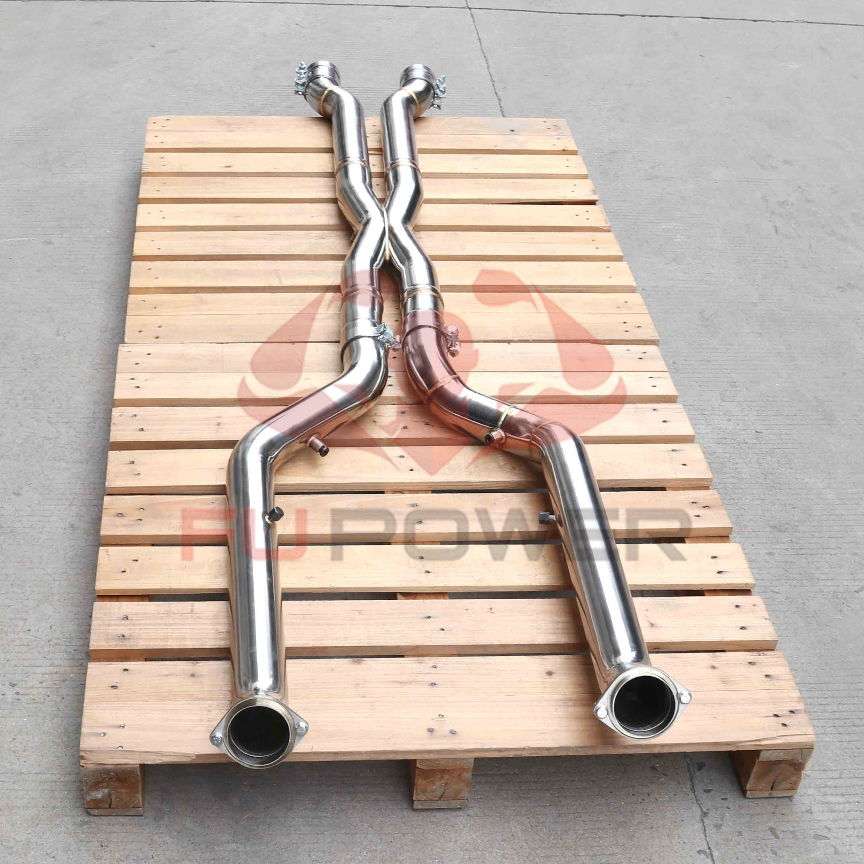 2025 BMW G90 M5 SS304 Midpipe Exhaust | Fupower