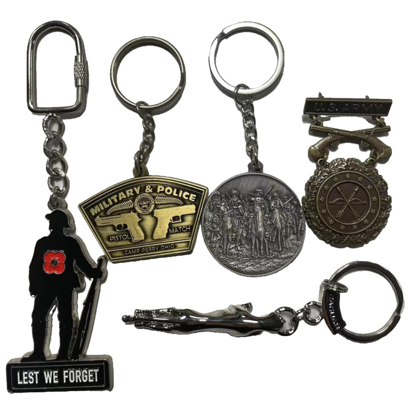 Custom Logo 2D 3D Promotional Cute Key Tag Custom Soft Enamel Keychain ...