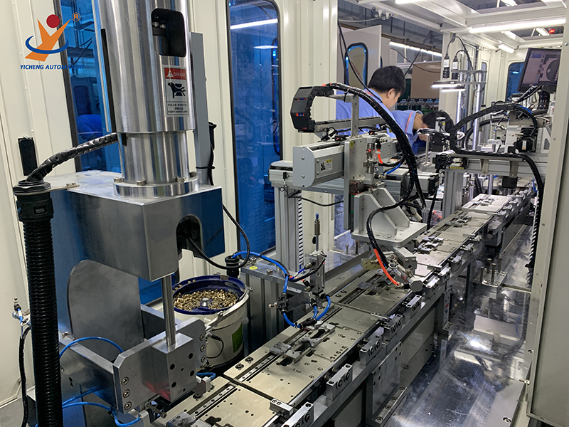 Cooling Fan Automatic Assembly Machine Production Line | Yicheng