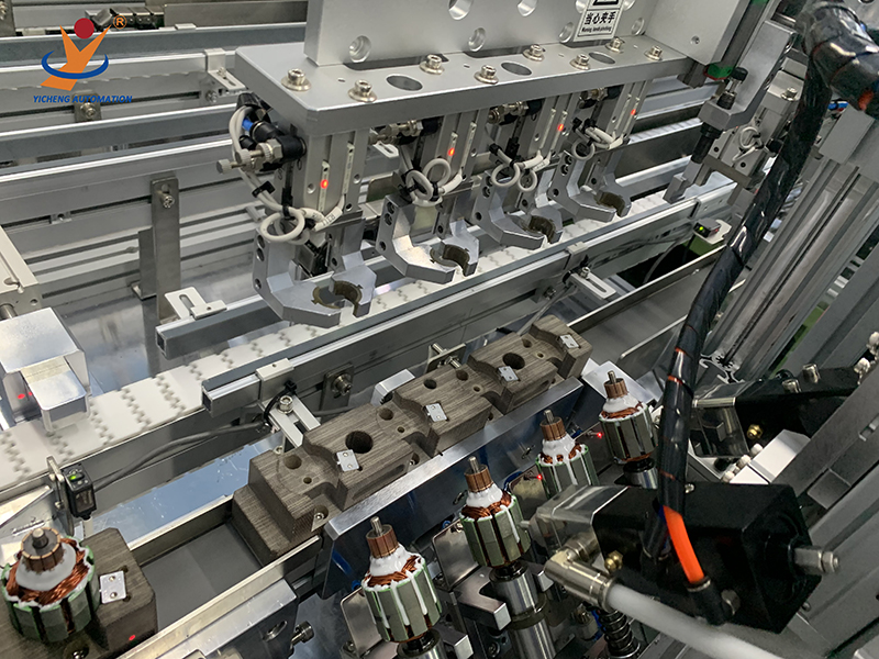 Customized Motor Rotation Gluing Automatic Assembly Machine | Yicheng