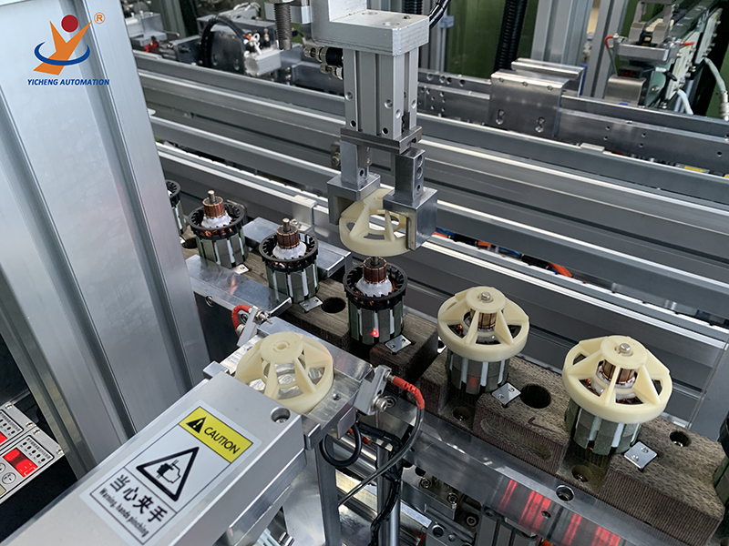 Customized Motor Rotation Gluing Automatic Assembly Machine | Yicheng