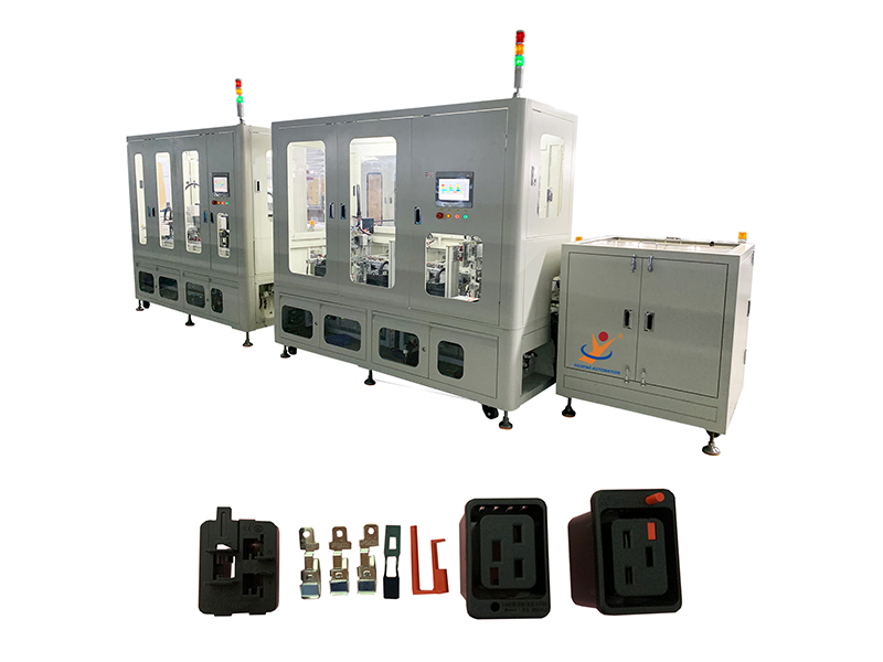 Precision Self Locking Button Socket Automatic Assembly Machine Yicheng Automation