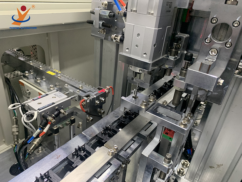 Precision Self Locking Button Socket Automatic Assembly Machine Yicheng Automation
