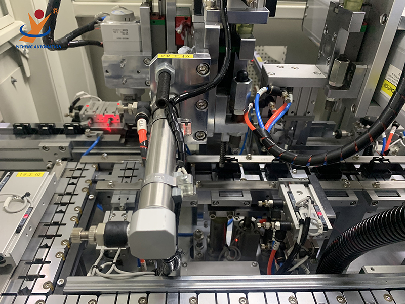 Precision Self Locking Button Socket Automatic Assembly Machine Yicheng Automation