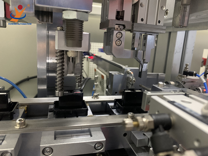 Precision Self Locking Button Socket Automatic Assembly Machine Yicheng Automation