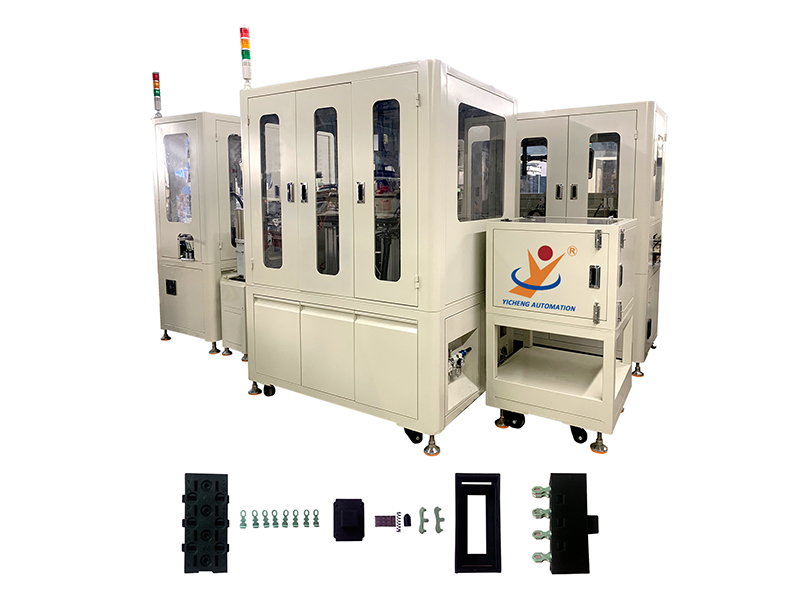 Electronic Parts Automatic Assembly Machine for Toggle Switch | Yicheng