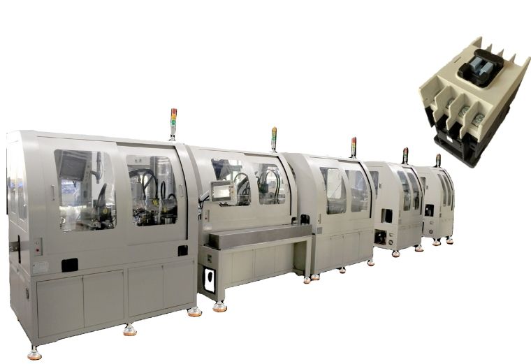 Automation Equipment for AC Contactor Assembly Machine Production Line ...