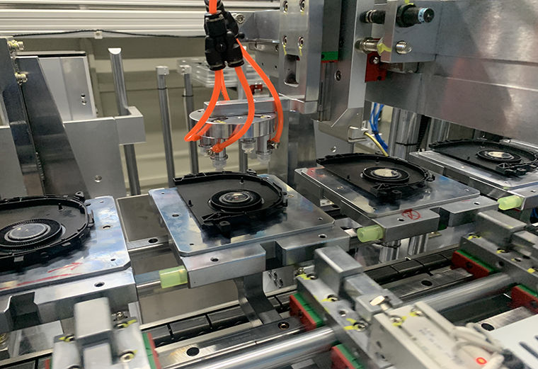 High Speed PC Cooling Fan Automation Assembly Equipment Line | Yicheng