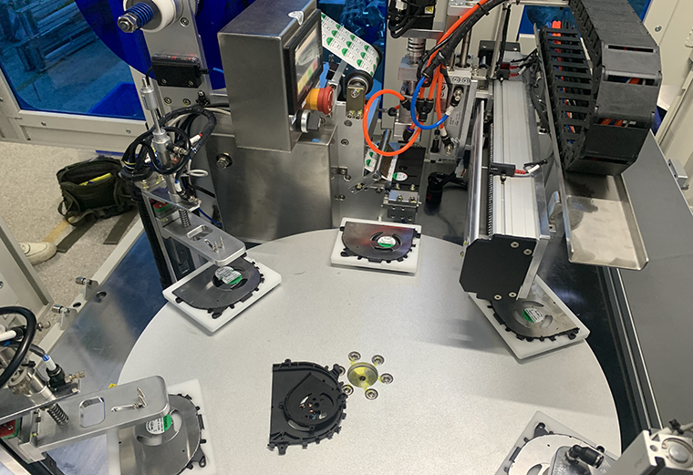 High Speed PC Cooling Fan Automation Assembly Equipment Line | Yicheng