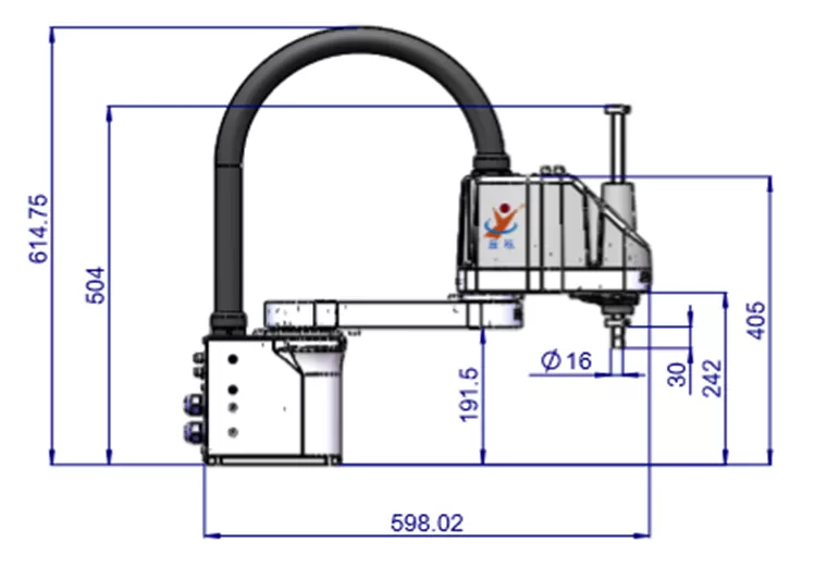 Industrial 4-axis 5-axis 6-axis Dof Desktop Toy Pick and Place Robot ...