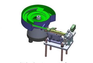 Hand Made Automated Linear Vibratory Feeder Machine for Mcb Assembly ...