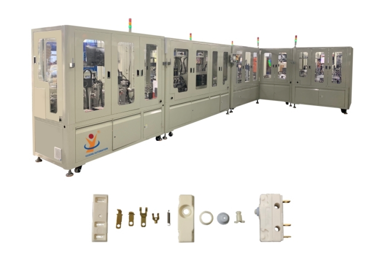 VM Large Micro Hook Spring Automatic Assembly Machine by Yicheng