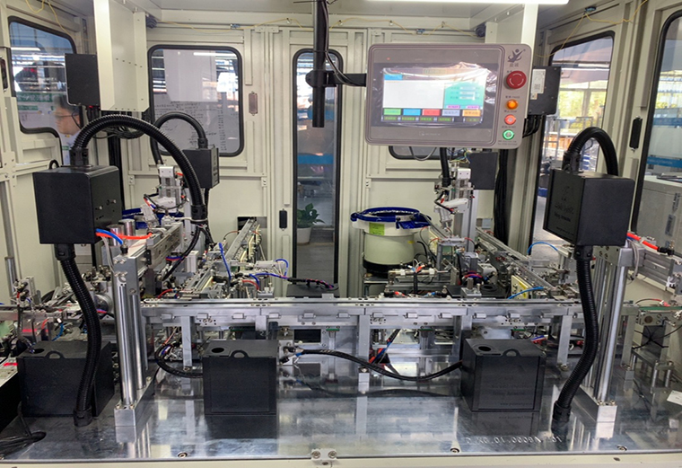 Button Toggle Switch Automatic Assembly Machine by Yicheng