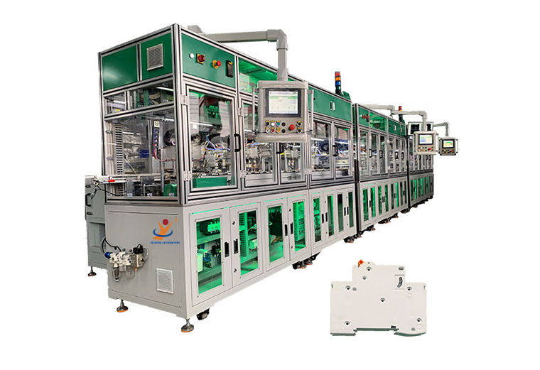 MCB Full Automatic Circuit Breaker Assembly Equipment Production Line ...