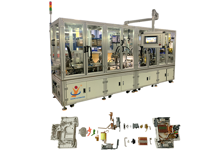 Multi Pole MCB Circuit Breaker Automation Assembly Machine Equipment ...