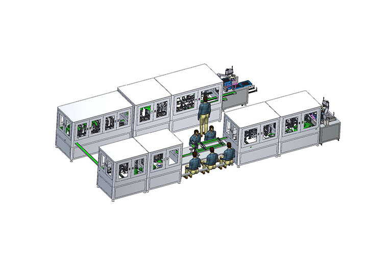 Multi Pole MCB Circuit Breaker Automation Assembly Machine Equipment ...