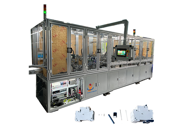 Efficient MCB 3CA Multi-Pole Automation Assembly Machine by Yicheng
