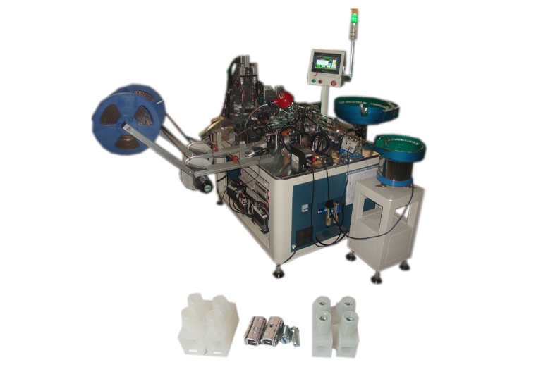 Terminal Blocks with Plastic Box Automatic Assembly Machine | Yicheng