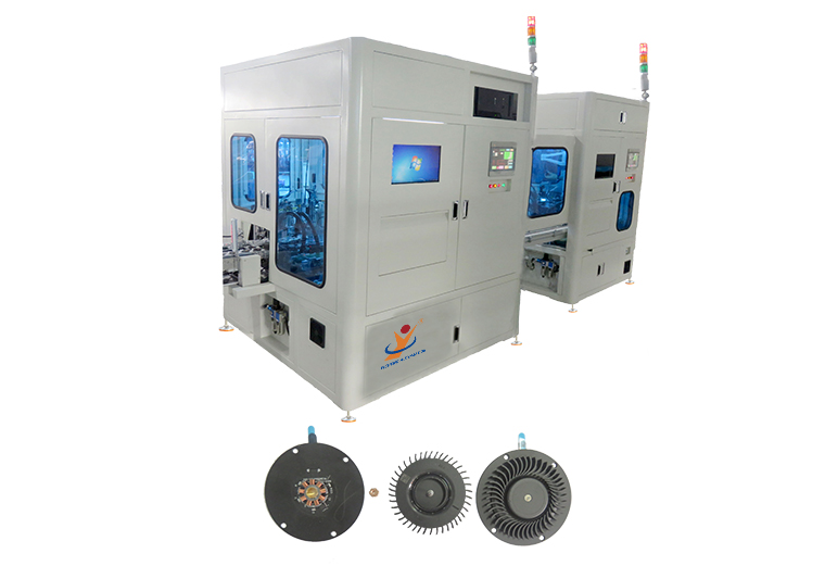 Micro Cooling Fan Center Structure Automatic Assembly Machine | Yicheng
