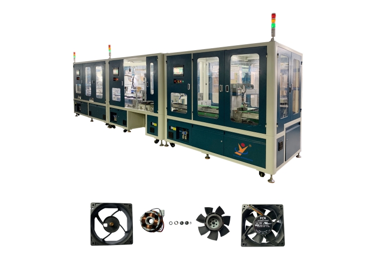 Customized Axial Cooling Fan Automation Assembly Machine Production ...